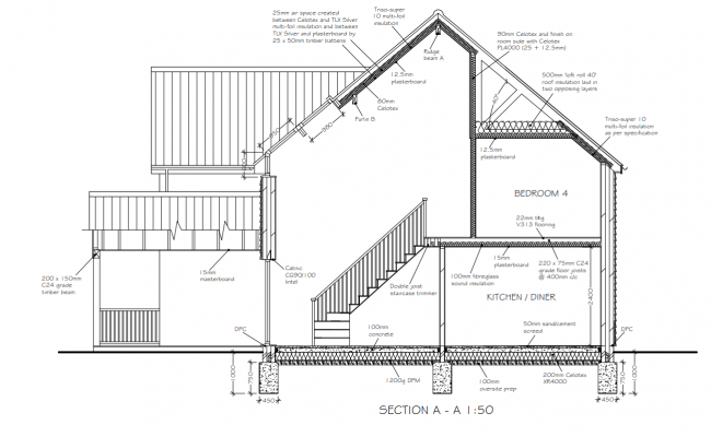 Detached dwelling - New England style design influence - ARCHITECTURAL ...